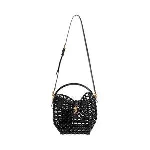 Saint Laurent Beaded Bucket Bag