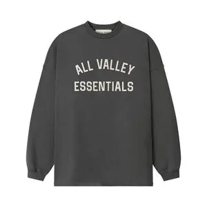 Fear Of God Merch Long Sleeve Tee 'iron - Grey