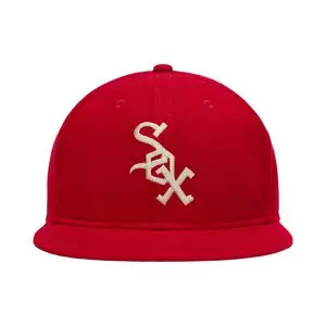 Fear Of God Chicago White Sox Wool Retro Crown 59fifty Fitted Cap - Red