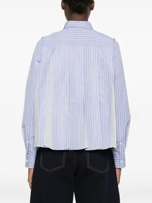 Sacai Striped Cotton Shirt