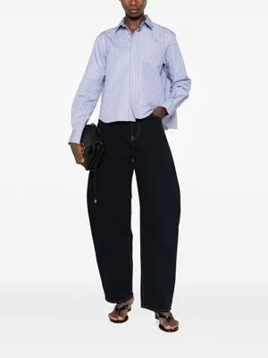 Sacai Striped Cotton Shirt