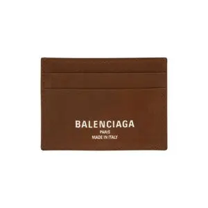 Balenciaga Credit Card Holder 'caramel - Brown