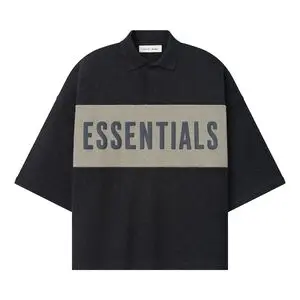 Fear Of God Cropped Panelled Polo
