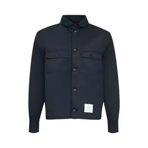 Thom Browne Shawl Collar Shirt
