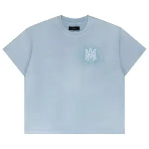 Amiri Ashley Crystal Burst Ma Tee - Blue
