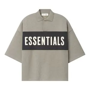 Fear Of God Cropped Panelled Polo
