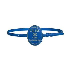 Celine Belt With Oval Medallion