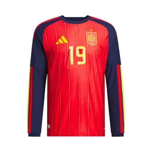 Adidas Spain Authentic Long Sleeve Jersey - Red