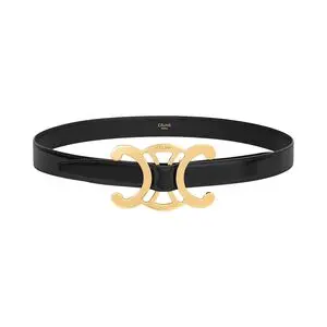 Celine Triomphe Core Belt - Black