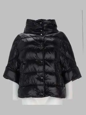 Herno Quilted Puffer Cape Jacket