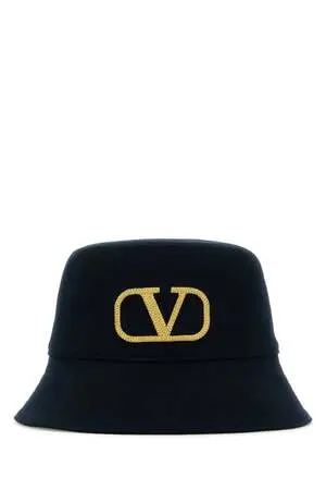 Valentino Garavani Embroidered Cotton Bucket Hat