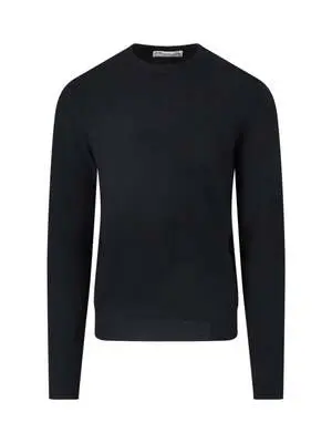 BALLANTYNE Cashmere Crewneck Sweater - Black