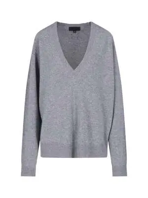NILI LOTAN Cashmere V-neck Sweater