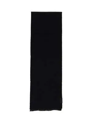 LEMAIRE Oversized Alpaca-blend Scarf - Black
