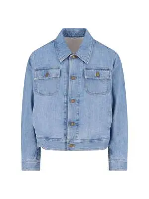 Thom Browne Denim Trucker Jacket