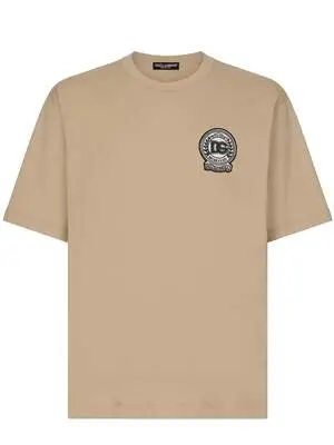 Dolce & Gabbana Designer-style Polo Shirt - Beige