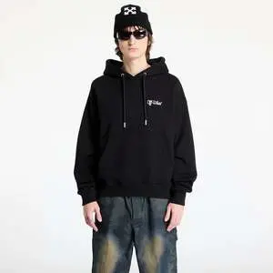 Off-White Script Logo Skate Hoodie - Black