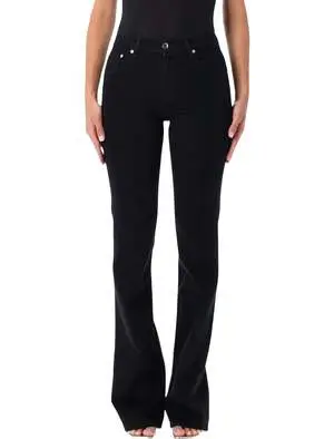HAIKURE Haikure High-Rise Flare Jeans Od Black
