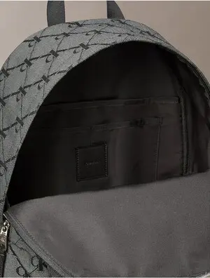 Calvin Klein Monogram Jacquard Backpack