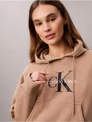 Calvin Klein Monologo Pullover Hoodie - Amphora