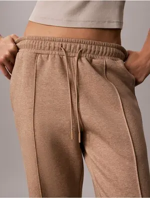 Calvin Klein Logo Tape Fleece Sweatpants - Amphora