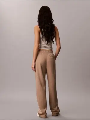 Calvin Klein Logo Tape Fleece Sweatpants - Amphora