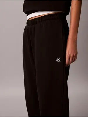 Calvin Klein Monogram Logo Joggers - Black