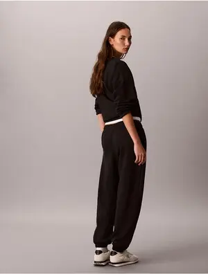 Calvin Klein Monogram Logo Joggers - Black