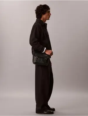 Calvin Klein Bold Pebble Messenger Bag