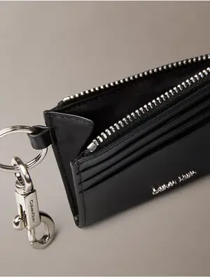 Calvin Klein Hardware Logo Clip Card Case
