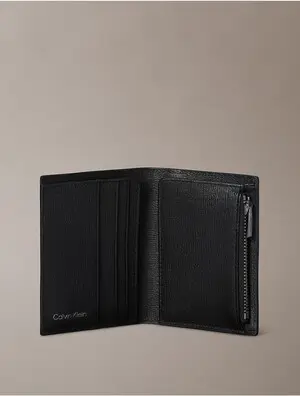 Calvin Klein Emblem Logo Hardware Coin Wallet