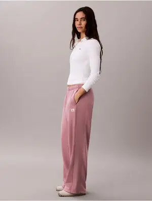 Calvin Klein Monologo Terry Sweatpants - Dusky Orchid