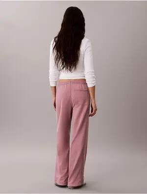 Calvin Klein Monologo Terry Sweatpants - Dusky Orchid