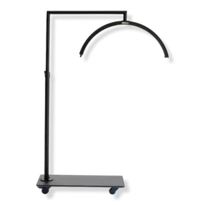 COSMOGLO Light With Wheels + Phone Clip Bundle - Black