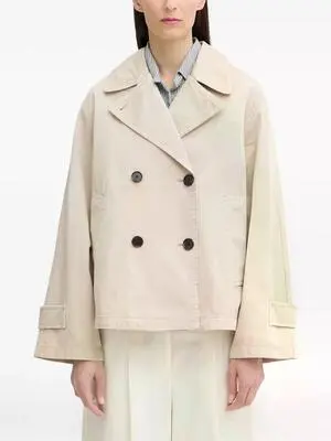 Marc O'polo Double-breasted Cropped Coat