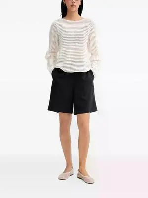 Marc O'polo Ajour Open-knit Boat-neck Sweater