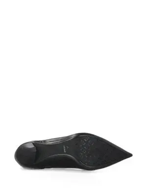 Pinko Lace-up Leather Pumps