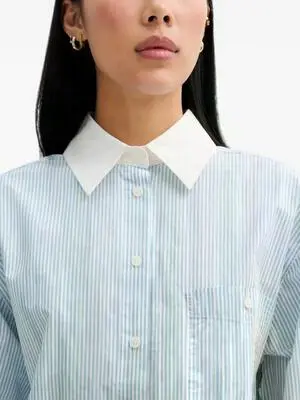 Marc O'polo Vertical-stripe Long-sleeve Shirt
