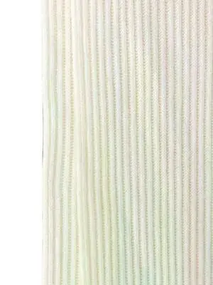 Moschino Logo-intarsia Ribbed Scarf