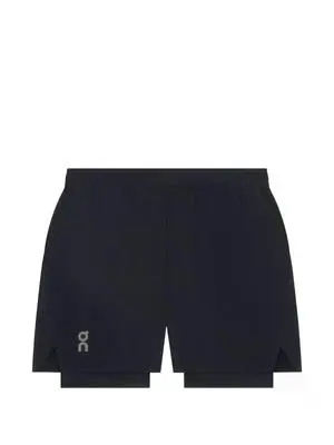 On Train 2-in-1 Shorts - Black
