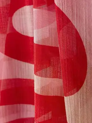 Moschino Logo-print Wool Scarf