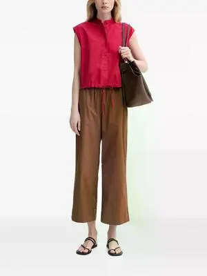Marc O'polo Elasticated-waist Wide-leg Trousers