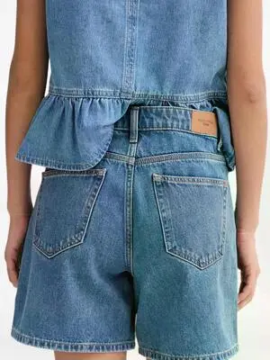 Marc O'polo Logo-patch Denim Shorts