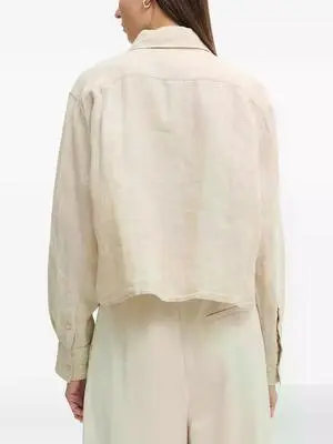 Marc O'polo Cropped Linen Shirt