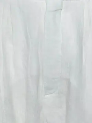 Chloé Pleated Wide-leg Linen Trousers