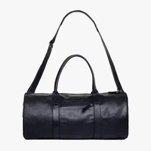 DUFFLE&CO Crosson Leather Overnight Duffle Bag