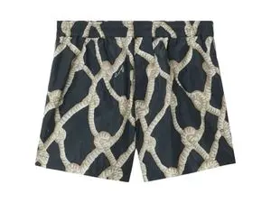 Burberry Printed Elasticated Waist Shorts
