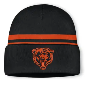 Nike Chicago Bears Primetime Utility Nfl Cuffed Beanie - Black