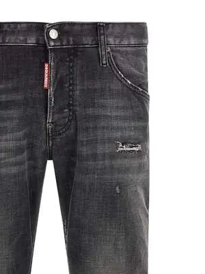 Dsquared2 Skater Jeans Dark Grey Wash