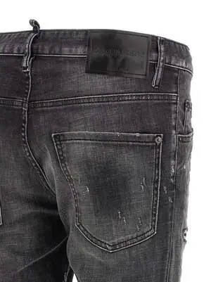 Dsquared2 Skater Jeans Dark Grey Wash